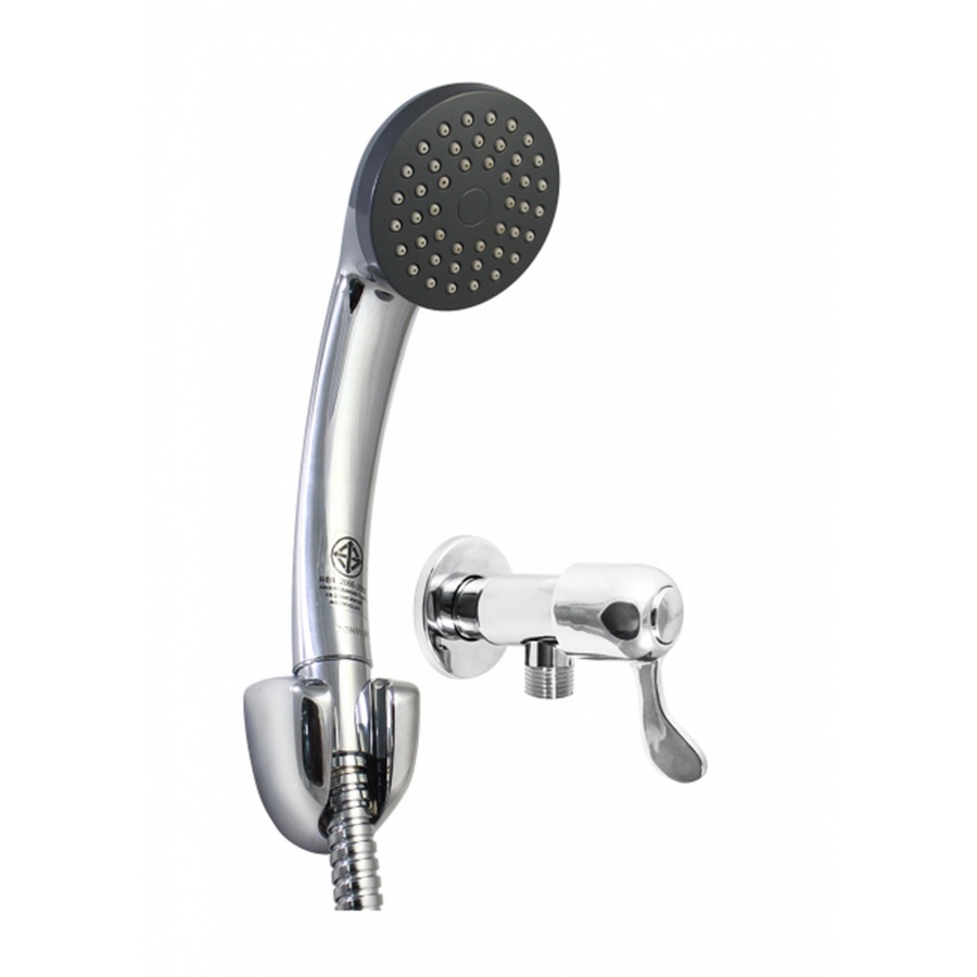 GlobalHouse DONMARK ชุดฝักบัวโครเมี่ยมพร้อมสายพร้อมวาล์วฝักบัว รุ่น CD-22P4C ขนาด สีโครเมี่ยม ...