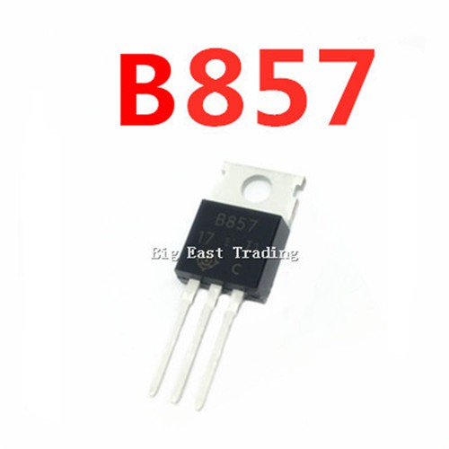 วงจรรวม b857 2sb857 4a / 70v 40w n to-220 รับประกันคุณภาพ 5 ชิ้น ...