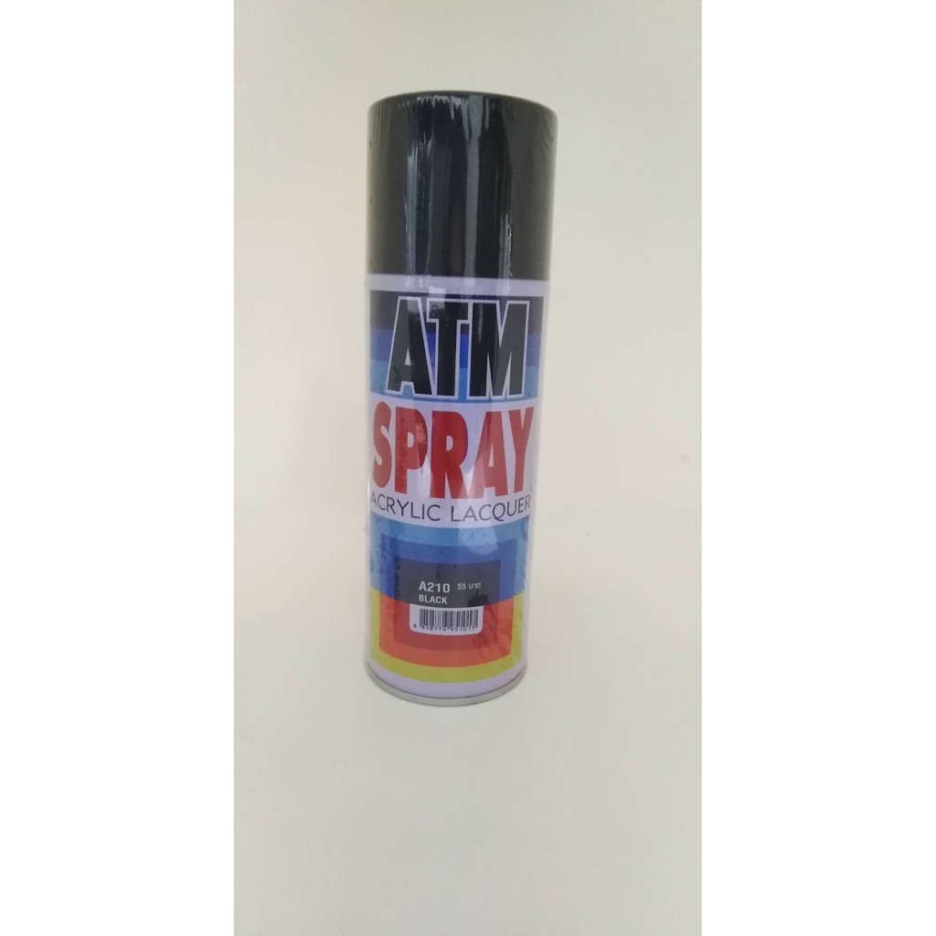 ATM Spray Acrylic Lacquer สเปรย์สำหรับงานอเนกประสงค์ ชนิดฟิล์ม มี 18 สี ...
