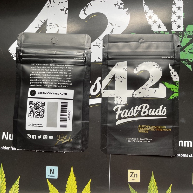 เมล็ดกัญชา Cream Cookies (Auto) - Fastbuds | Shopee Thailand