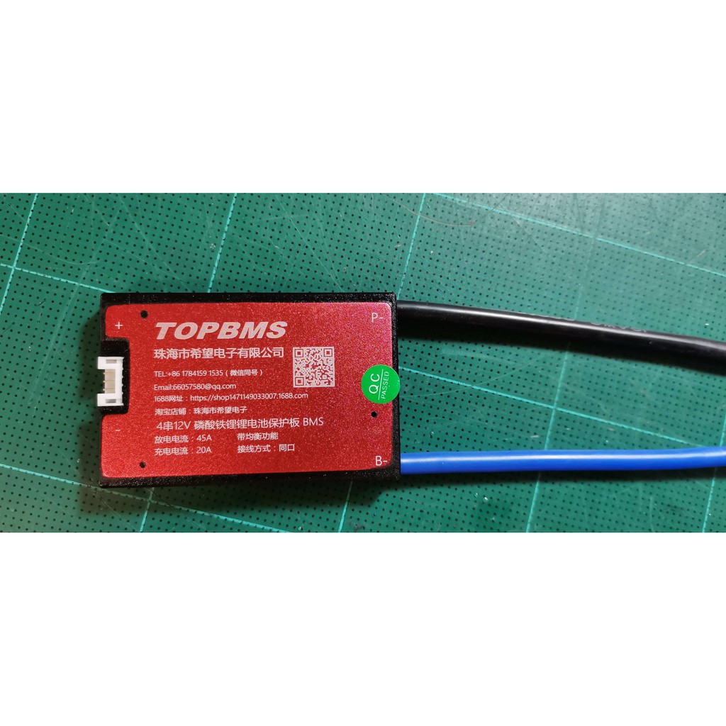 TOP BMS 4S 12V 25A 35A 45A สำหรับแบตเตอรี่ลิเธียมฟอสเฟต Lithium ...
