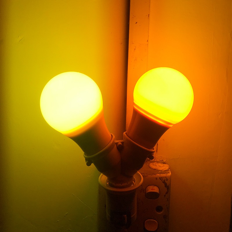 ไฟ LED♝☜ แสงสีส้ม บรรยากาศ แสงไฟอบอุ่น เติมแสง สีชมพู สุทธิ สีแดง ปลั๊ก ...