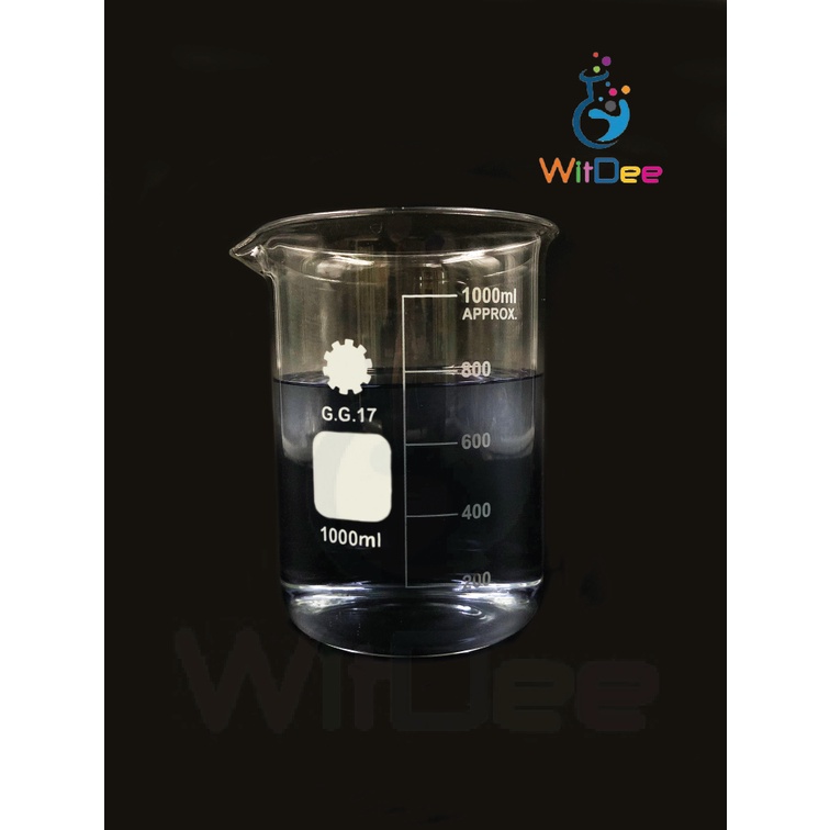 บีกเกอร์แบบแก้ว 50, 100, 250, 500, 1000 ซีซี(Beaker 50,100,250,500 ...