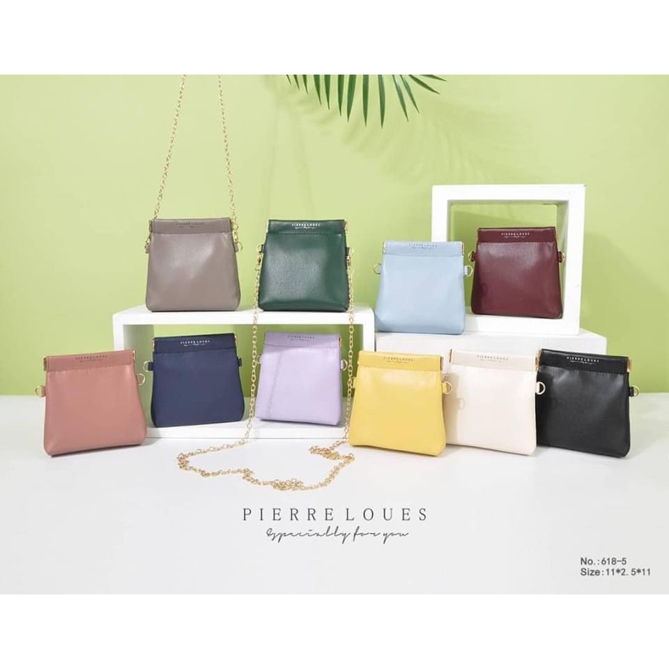 กระเป๋าสะพายมินิ ทรงถุง Pierre loues A1 | Shopee Thailand