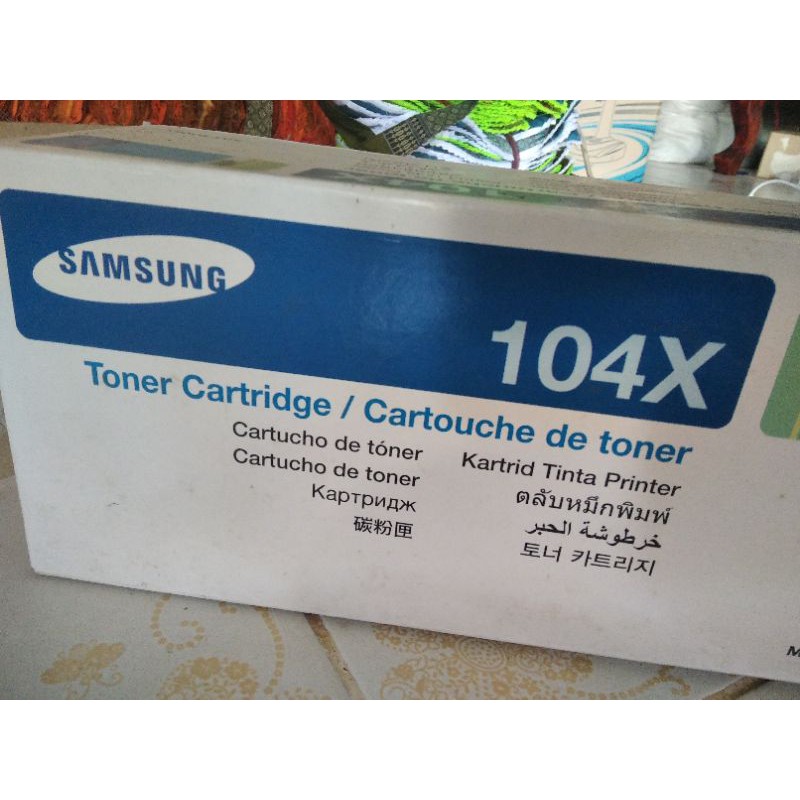 ตลับหมึกแท้ samsung 104 x | Shopee Thailand