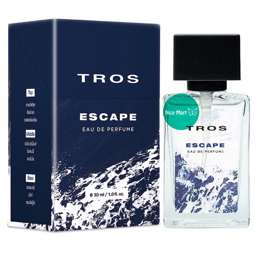 (30 ml) TROS Eau De Perfume Legend/Escape ทรอส น้ำหอม น้ำหอมสำหรับ ...