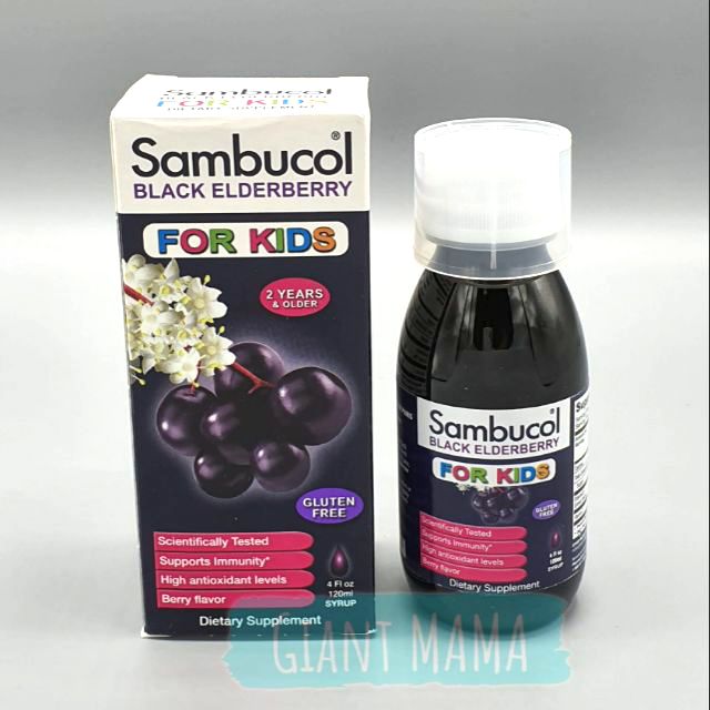 Sambucol kids elderberry 120ml | Shopee Thailand