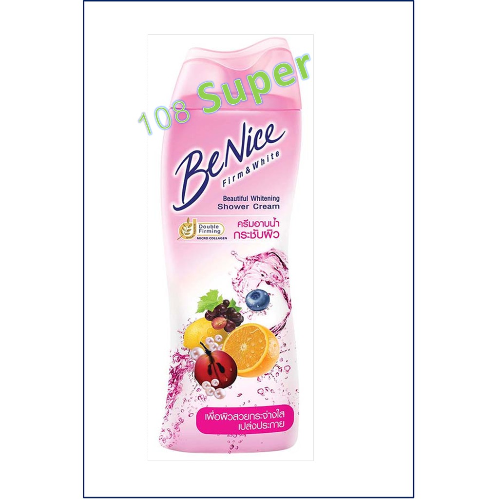 บีไนซ์ BeNice 180ml ครีมอาบน้ำบีไนซ์ ผิวสวยกระจ่างใสเปร่งประกาย ครีมอาบน้ำบีไนซ์ 180 มล. ...