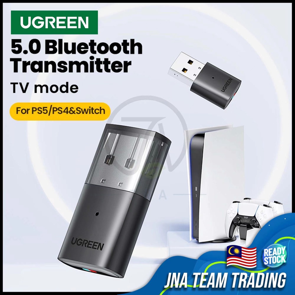 Ugreen PS5 PS4 Nantendo Switch USB Bluetooth Transmitter 5.0 อะแดปเตอร ...