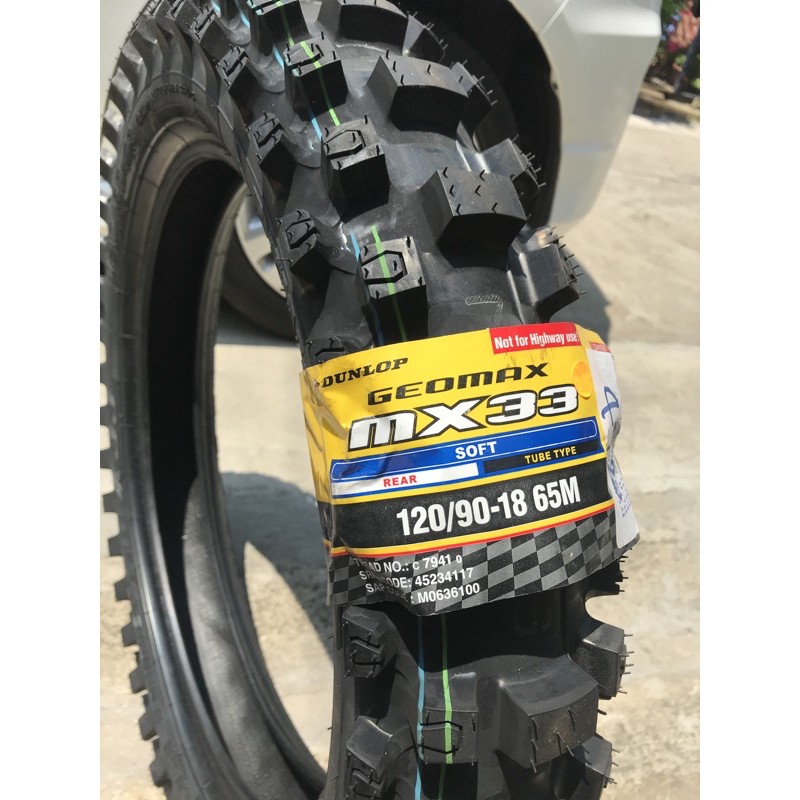 [ลด 15%] ยางวิบาก Dunlop MX-33 | Shopee Thailand