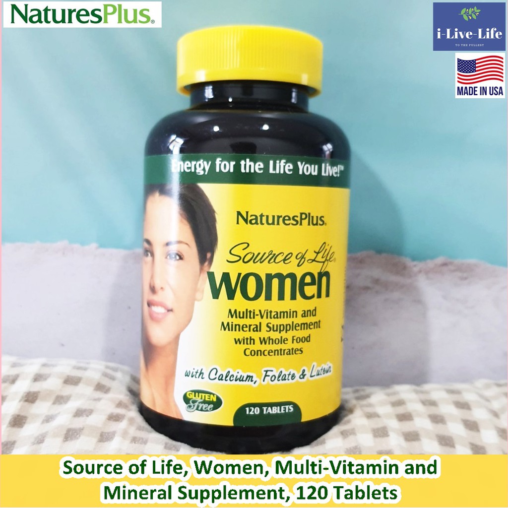 วิตามินรวมและแร่ธาตุรวม Source of Life, Women, Multi-Vitamin and ...