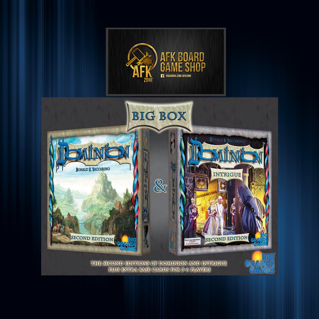 Dominion Big Box 2nd ENG Edition - Board Game - บอร์ดเกม | Shopee Thailand