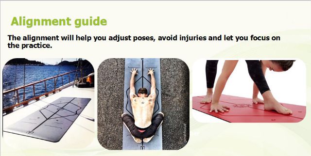 เสื่อโยคะยางพารา top PU anti slip หนา 5มิล แถมสายรัดสะพาย+กระเป๋า ส่งไว ...