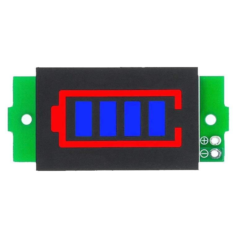 โมดูล วัดความจุแบตเตอรี่ 1S -8S Lithium Battery Capacity Indicator ...