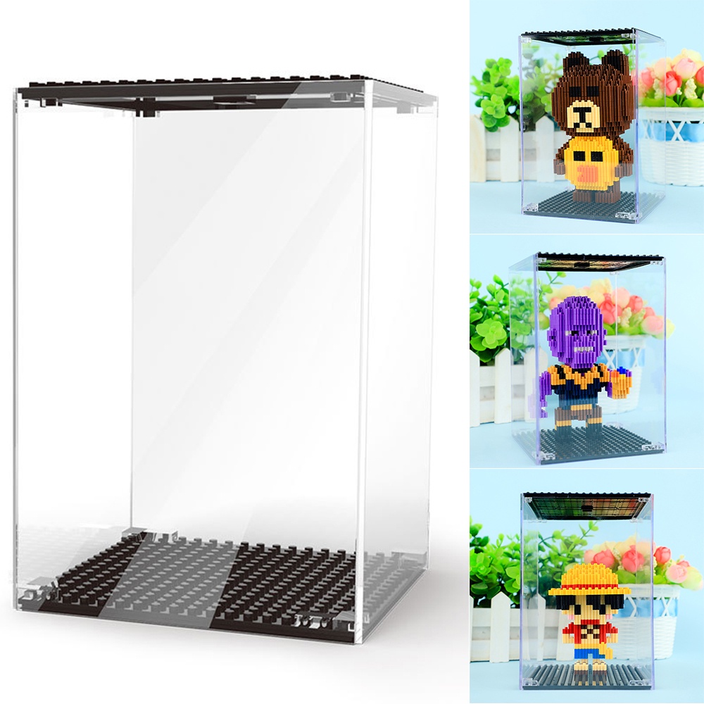 สินค้าใหม่ กล่องใส่โมเดล ตู้โชว์ กล่องใส ตัวต่อนาโน แบบเฟือง Nanoblock ...