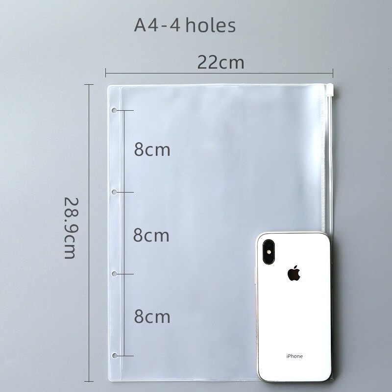 ถุงซิป PVC แบบใส กันน้ํา มีซิปรูด ขนาด A4 A5 A6 A7 B5 | Shopee Thailand