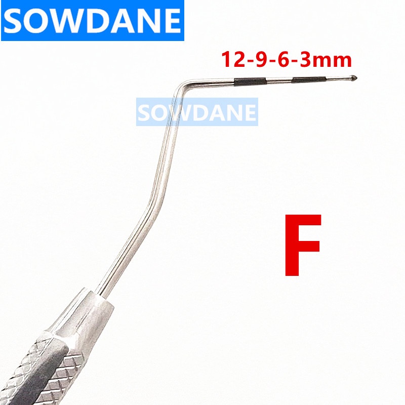 Dental Stainless Steel Periodontal Probe with Scaler Explorer ...