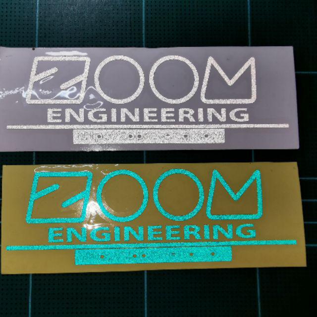 สติ๊กเกอร์ ZOOM ENGINEERING | Shopee Thailand