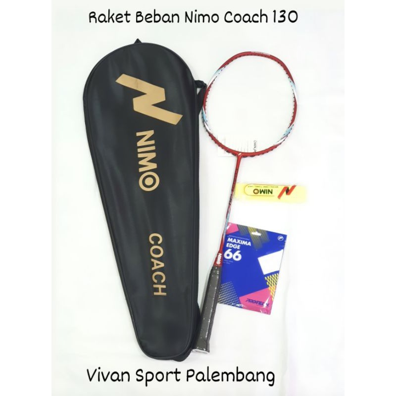 Nimo ไม้แบดมินตัน 130 / น้ําหนัก / ไม้แร็กเก็ต / Nimo ไม้แบดมินตัน 130 กรัม | Shopee Thailand