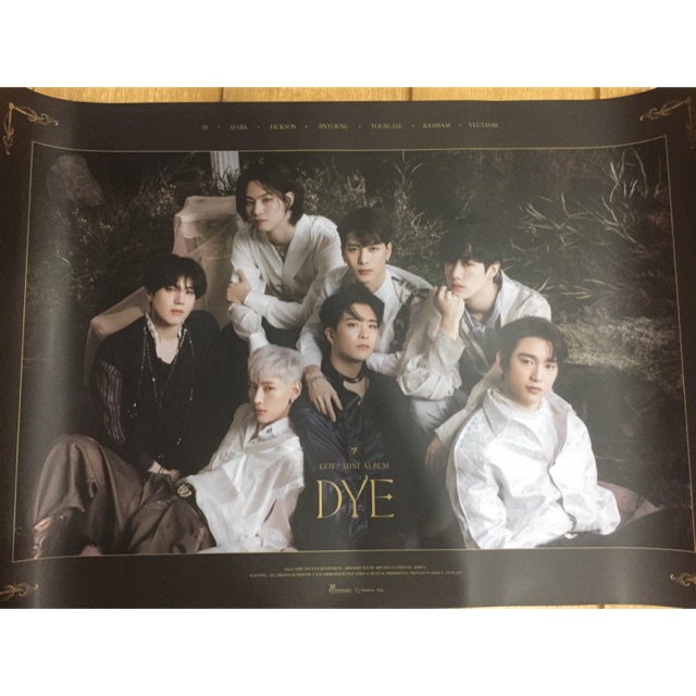 GOT7 DYE โปสเตอร์ poster | Shopee Thailand