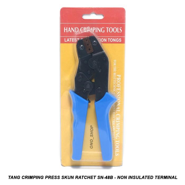 การจีบ | Skun Ratchet Sn-48B Crimping Press Pliers - Non Insulated ...