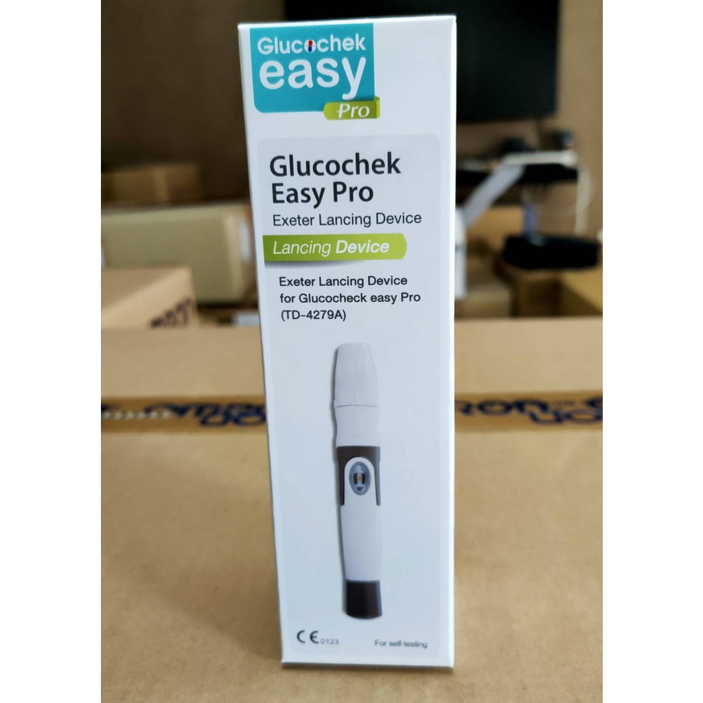 Glucochek Easy Pro Lancing Device/กลูโคเช็ค อีซี่โปร ปากกาเจาะเลือด 1 ...