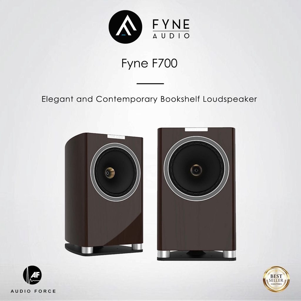 Fyne Audio F700 : Elegant and Contemporary Bookshelf Loudspeaker ...