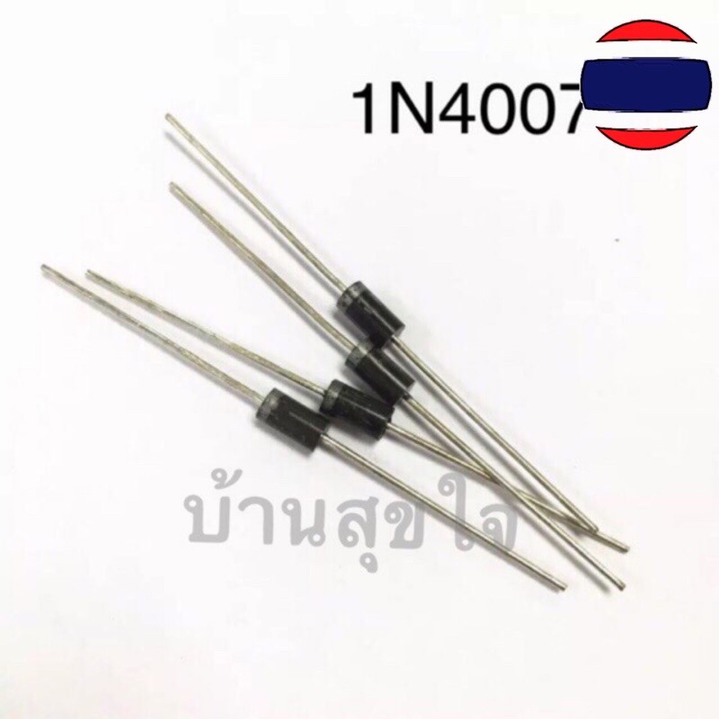 10pcs ไดโอด 1N4007 DO-41 4007 1A 1000V High quality Rectifier Diode IN4007 | Shopee Thailand