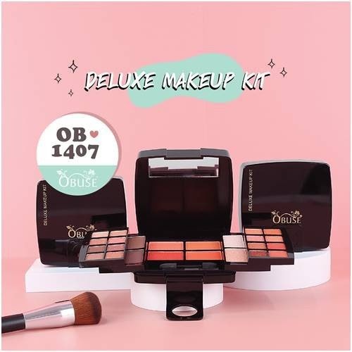 พาเลทเเต่งหน้า Obuse Deluxe Makeup Kit (OB-1407) | Shopee Thailand