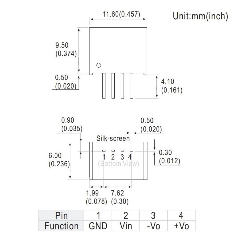 B1212S-1W 12V to 12V Isolated DC/DC Converters โมดูล แยกกราวด์ | Shopee ...