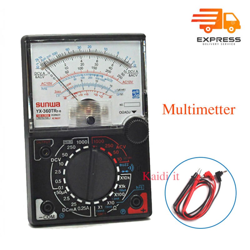 มิเตอร์วัดไฟ sunma แบบเข็ม รุ่น Multimeter/Multitester YX-360TR ...