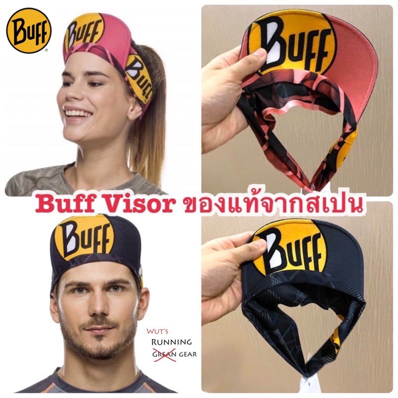 หมวกวิ่ง Buff Pack Run Visor ของแท้จากสเปน | Shopee Thailand