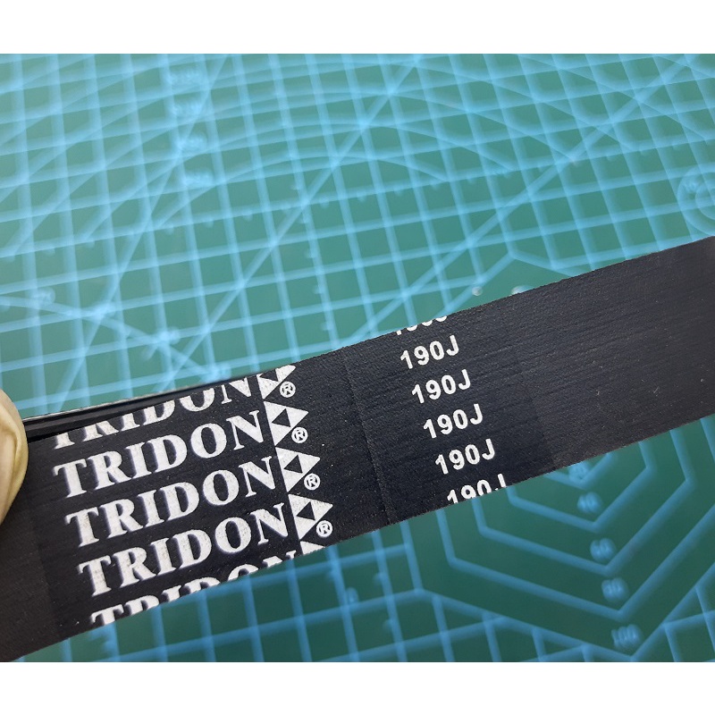 190J = PJ483 Ribbed Belt Rubber Conveyor belt for Treadmill / cutting ...