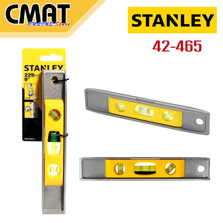 STANLEY ระดับน้ำตอร์ปิโด อลูมิเนียม มีแม่เหล็ก 9 นิ้ว รุ่น 42465 ...