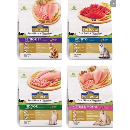Perfecta (เพอร์เฟคต้า) Bonito FORMULA FOR ADULT CAT อาหารแมว เกรดพรีเมี ...