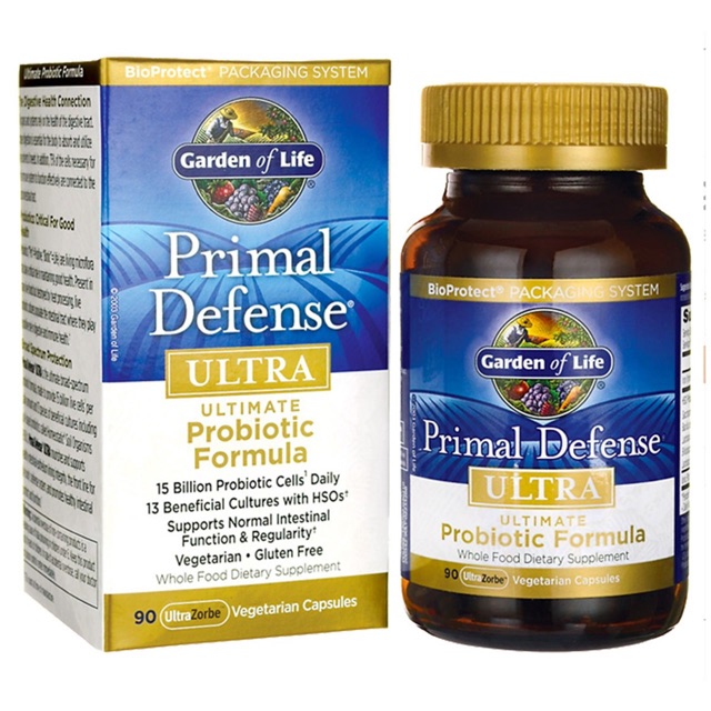 Garden of Life, Primal Defense, Ultra, Ultimate Probiotic Formula ...