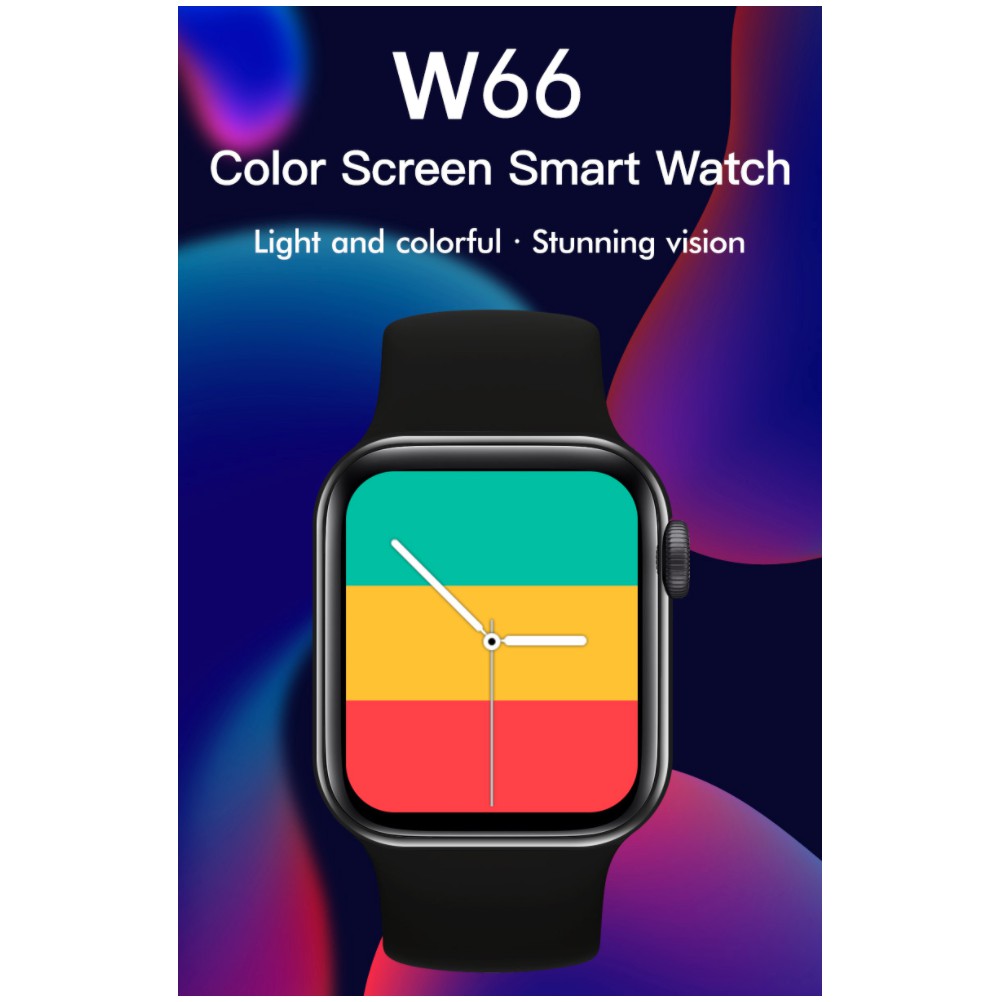 W66 Smart Watch Bluetooth Bracelet Band Wristband Call Exercise Heart ...