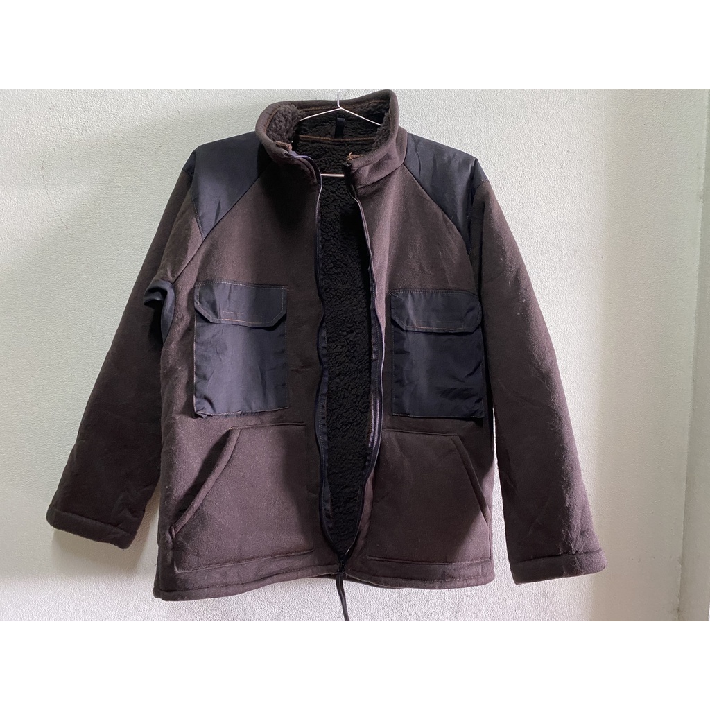 US Military Bear Suit Fleece Cold Weather ECWCS Jacket Brown Hunting ...