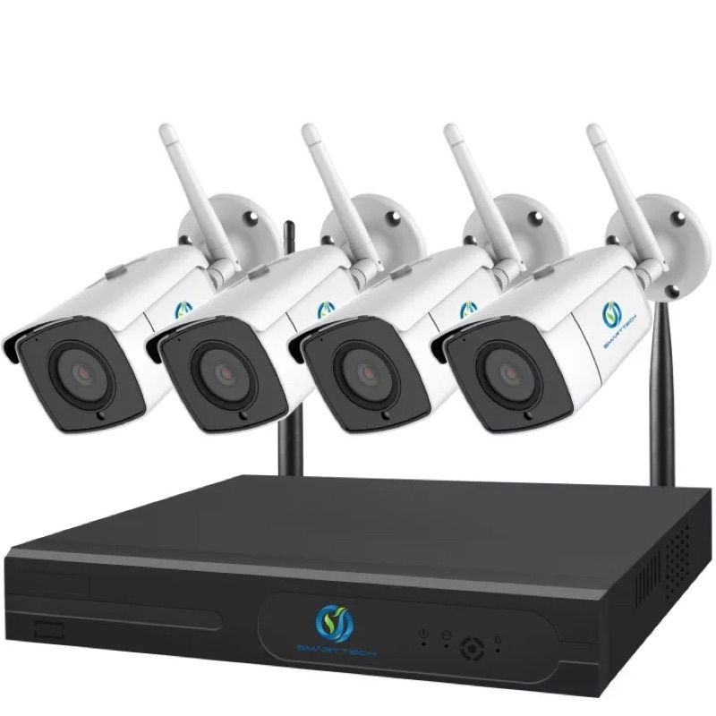 Smarttech Eseecloud/ IP Pro 4CHNNEL 3MP NVR KIT พร้อมบันทึกเสียง ...