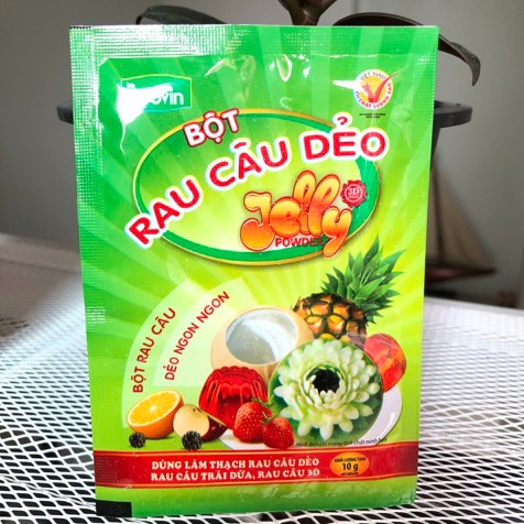 ผงวุ้น 3 มิติ ผงวุ้นเวียดนาม ตรา Rovin (Bot Rau Cau) Jelly 3D Powder ...