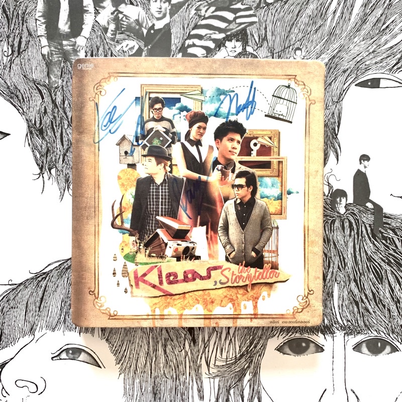 CD ซีดีเพลง Klear - The Storyteller มีลายเซ็นต์ | Shopee Thailand