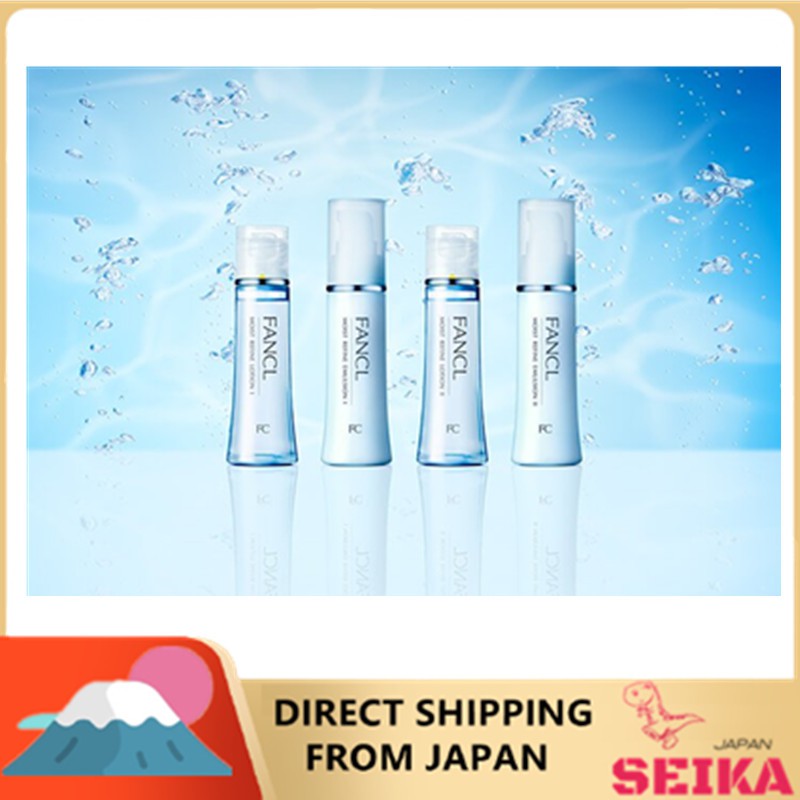 Japan FANCL Moist Refine Lotion 30ml & Emulsion 30ml ญี่ปุ่น แฟนค โลชั่นมอยส์ รีไฟน์ 30มล. ...