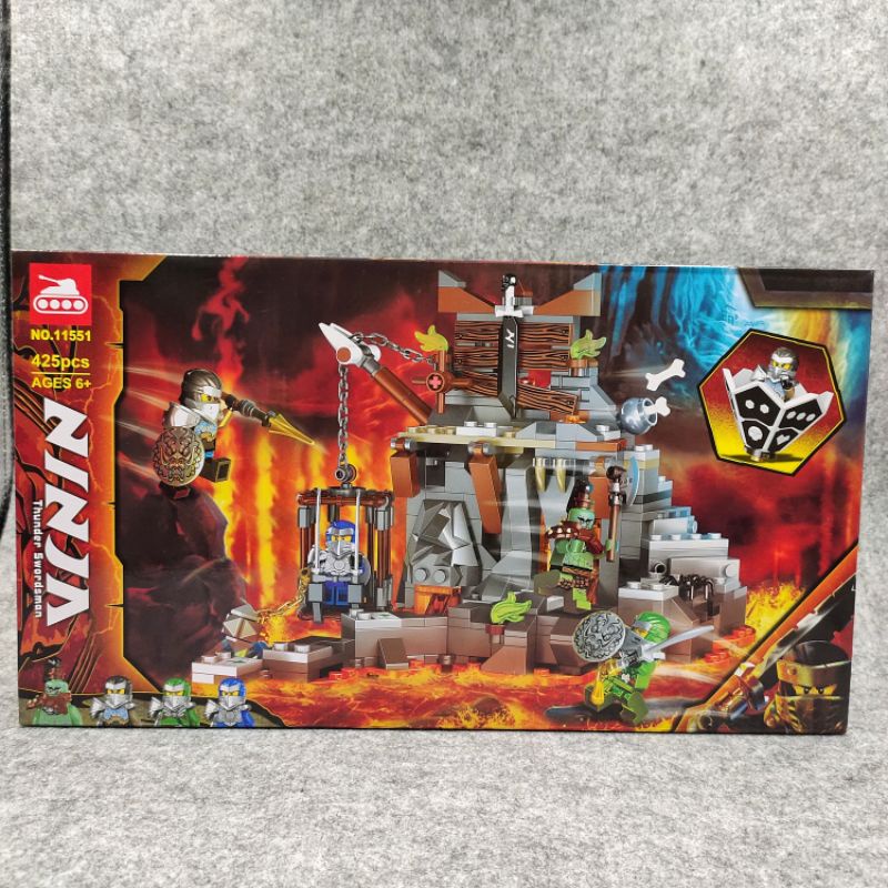 เลโก้ นินจา 11551 สนามประลองนินจา Lava Ninja Go งานสวยๆ ราคาถูกมากๆ ...