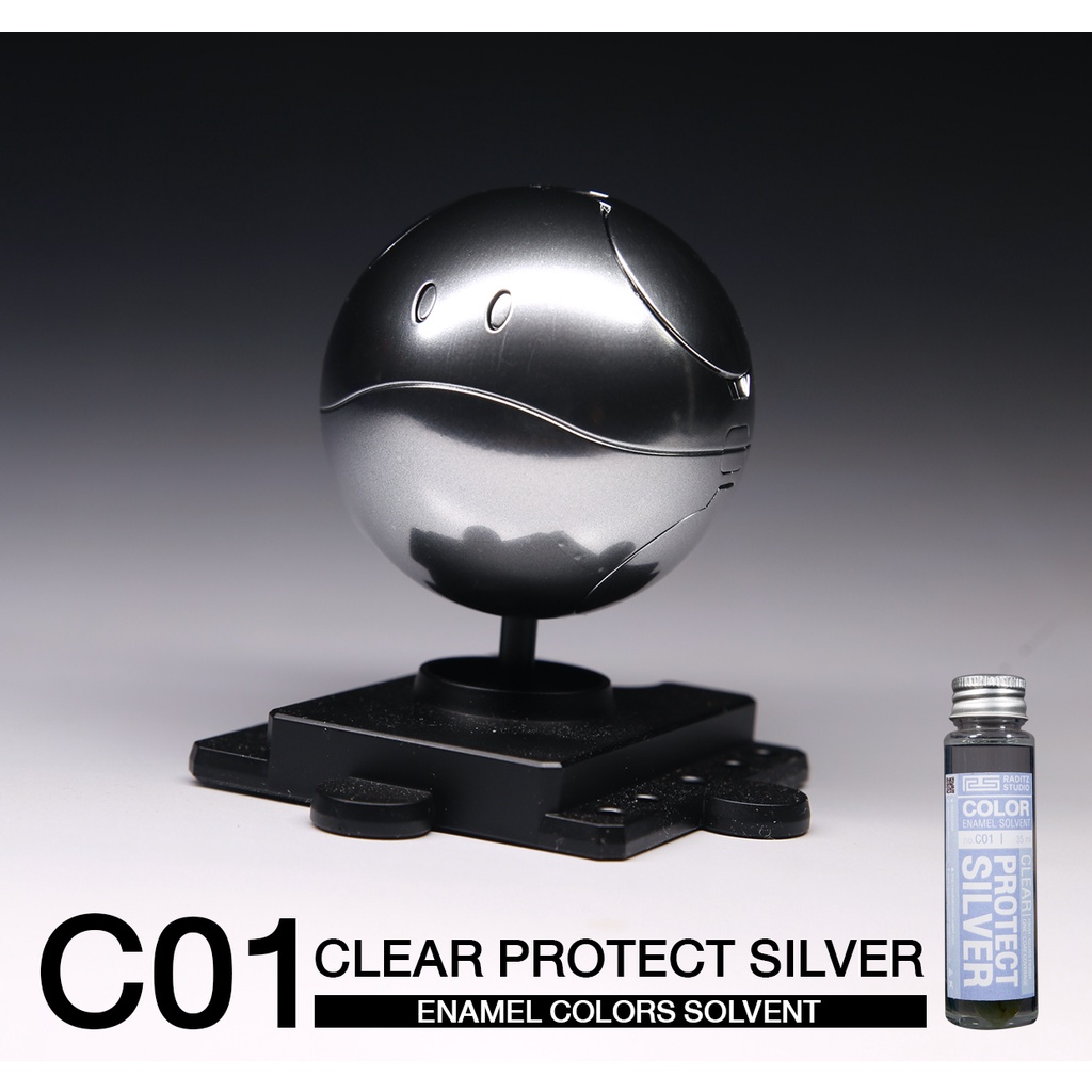 สีแอร์บรัช [RADITZ STUDIO] No.C01-10 CLEAR PROTECT COLOR SERIES Pre ...