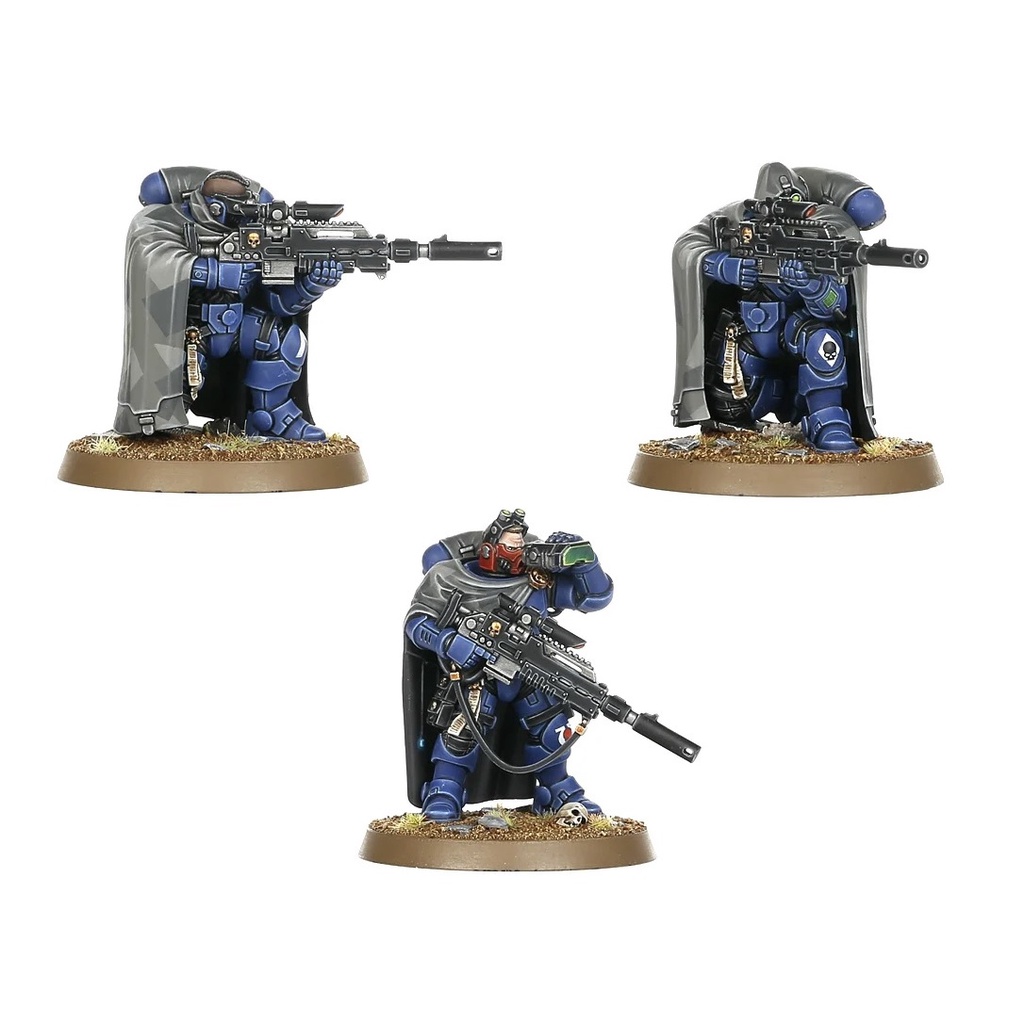 Warhammer 40k : Space Marines : Eliminators with Bolt Sniper Rifles ...