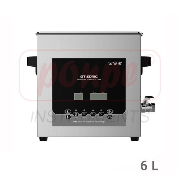 GT SONIC-D6 เครื่องล้างความถี่สูง ULTRASONIC CLEANER ขนาด 6 ลิตร ...