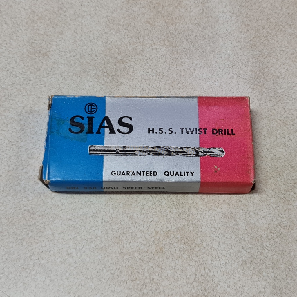 SIAS ดอกสว่านไฮสปีด HSS เจาะเหล็ก เจาะไม้ เคลือบดำ (1ดอก) | Shopee Thailand