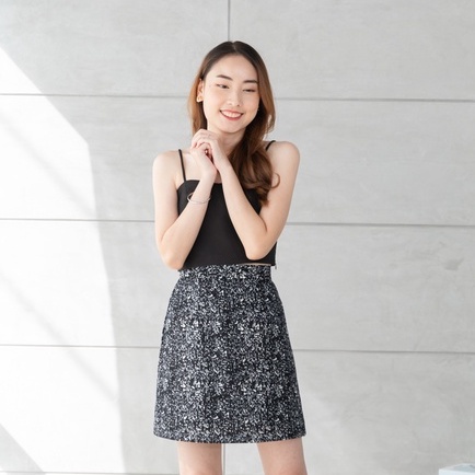 Pixie Skirt (Black Paint) | Shopee Thailand
