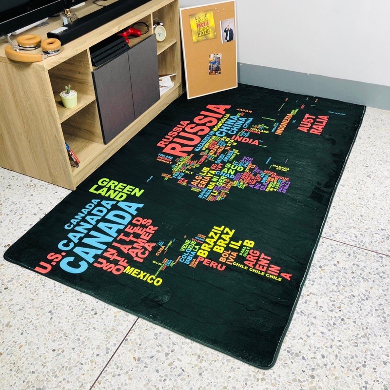 CP-003 พรมปูพื้นผ้าเวอลัวร์ ขนาด 120 x 200 cm หนา 0.8 cm | Shopee Thailand