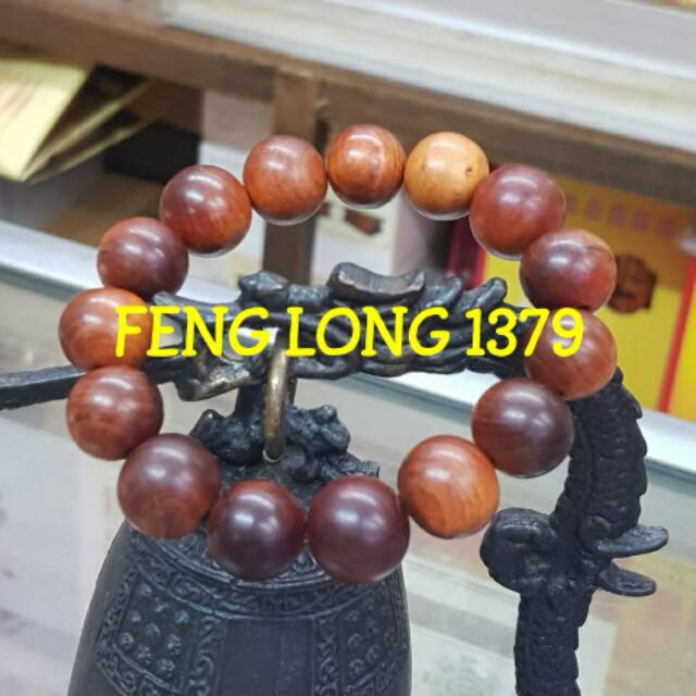 Merah KAYU เลือดมังกร Agathis Red Long Xue Mu สร้อยข้อมือแฟชั่นไม้ระดับพรีเมียม | Shopee Thailand